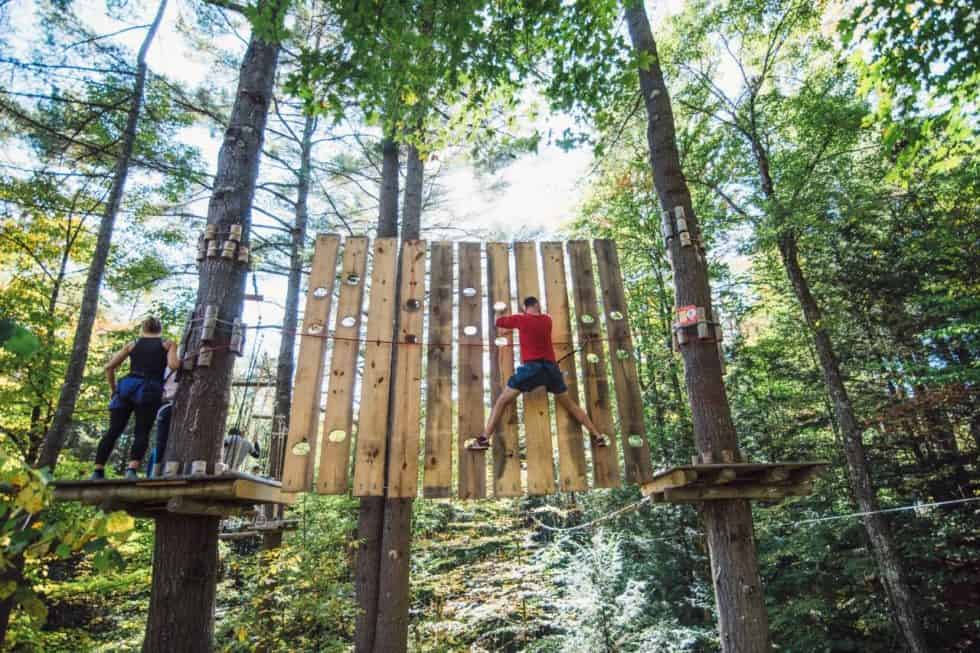 Tree Top Adventure Park NY | Lake George Adventure Park | Aerial ...