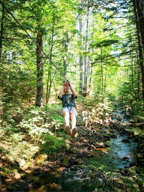 Zipline Tour | Ziplines Near Lake George NY | Adirondack Extreme